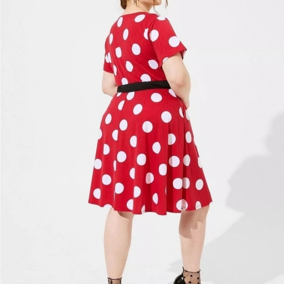 torrid | Dresses | Torrid Minnie Mouse Plus Size 5 Dress Halloween ...